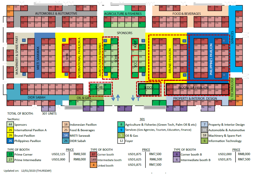 Layout Plan | Federation Of Sabah Industries (FSI) | To Encourage ...